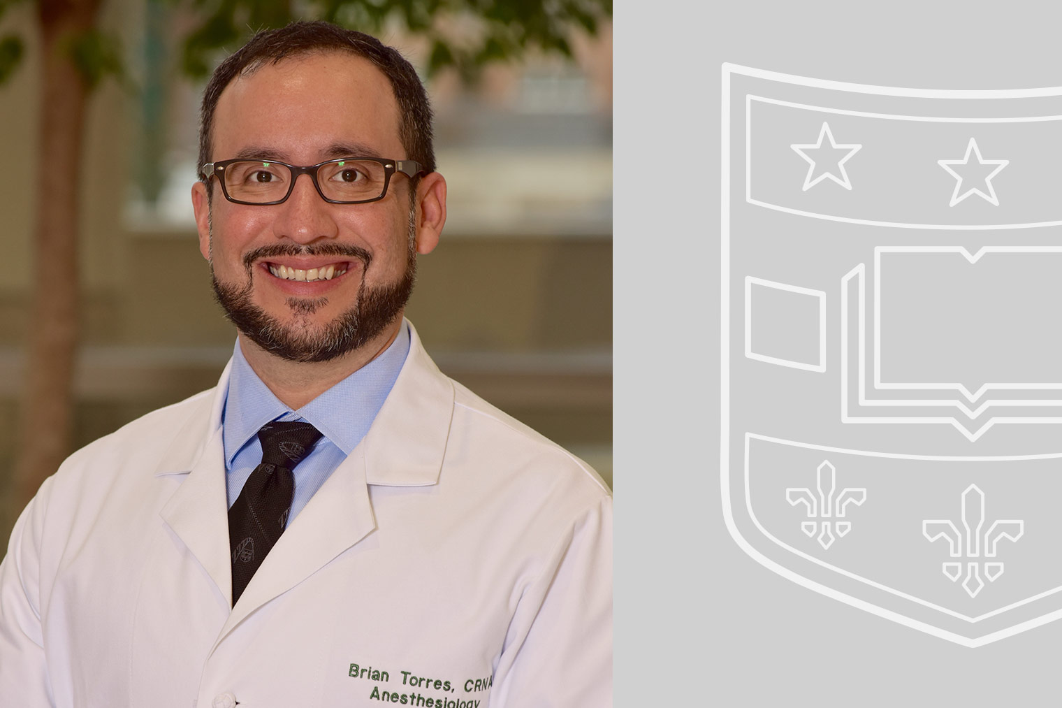 Brian Torres, DNP, CRNA, receives the Dean's Award for Exceptional ...