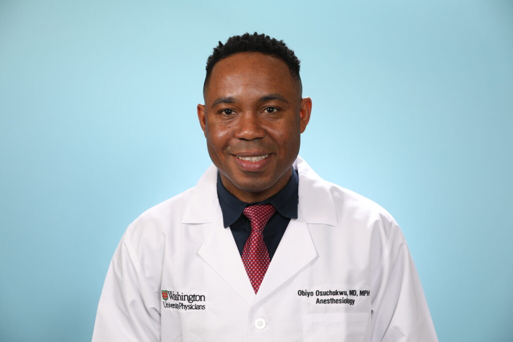 Obiyo Osuchukwu, MBBCh | Anesthesiology | Washington University School ...
