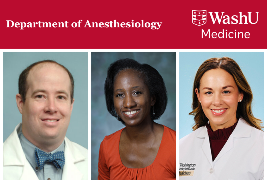 Department of Anesthesiology - Washington University School of Medicine