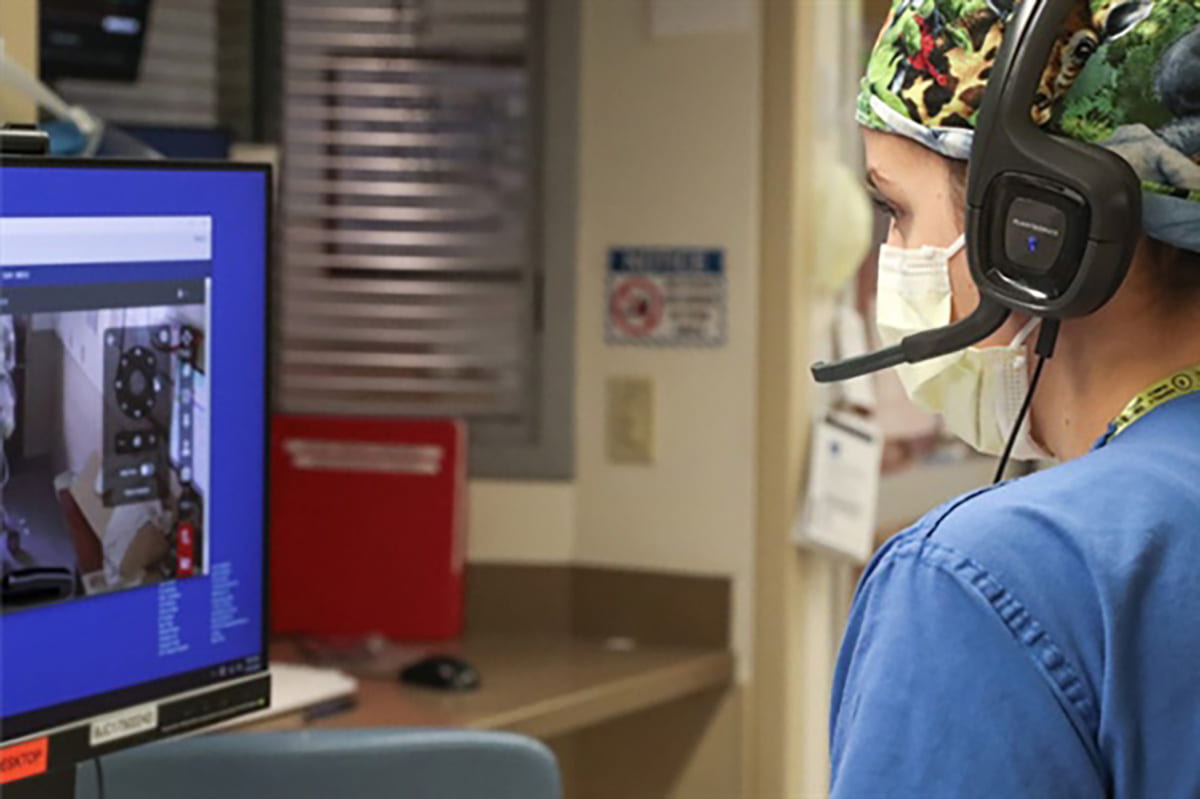 BJC information services collaborates with tele-ICU to connect families ...