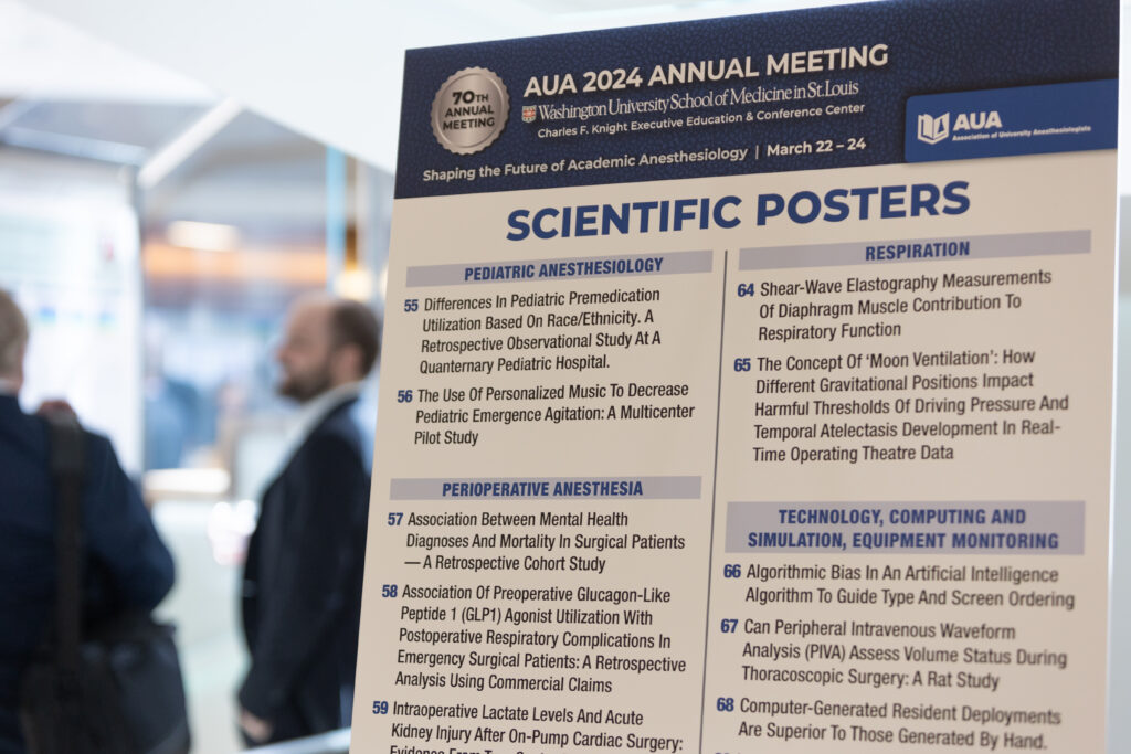 Advancing Anesthesiology: Highlights from the 70th Annual AUA Meeting ...